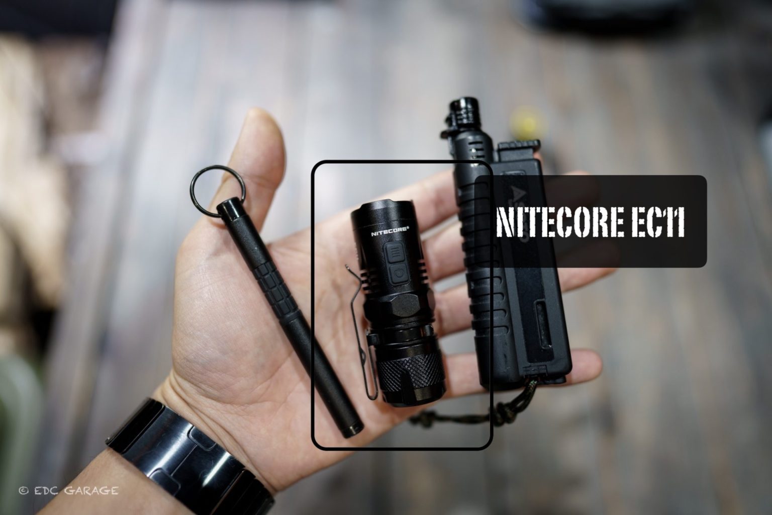 【レビュー】高機能が楽しすぎる コンパクトEDCフラッシュライト Nitecore EC11 – EDC GARAGE