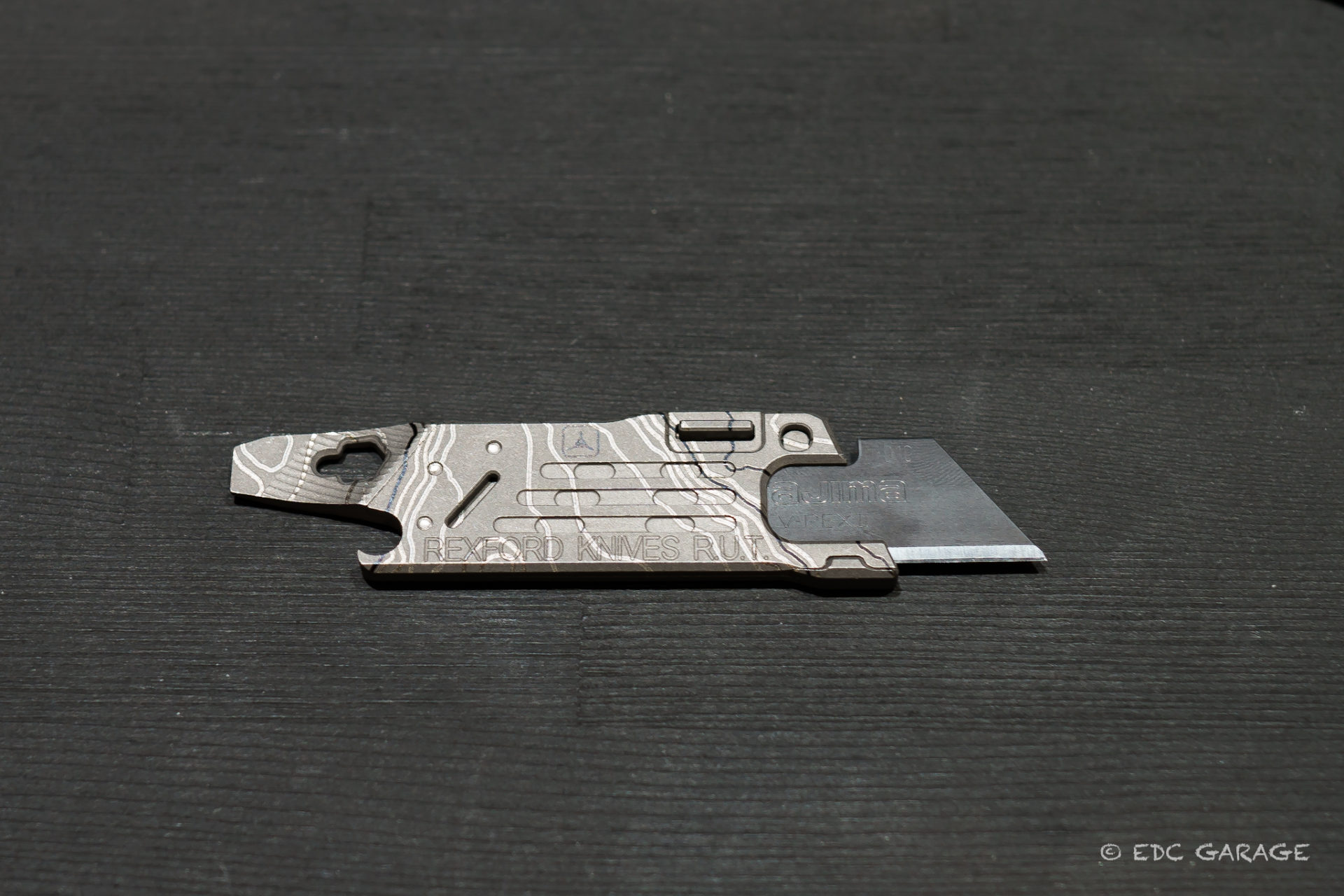 EDCにおすすめしたいユーティリティナイフ REXFORD RUT V4 TAD Edition – EDC GARAGE